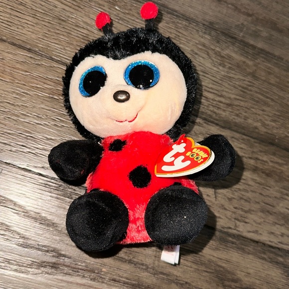 Ty | Toys | Ty Beanie Boos 6 Izzy The Lady Bug Stuffed Animal Plush W ...